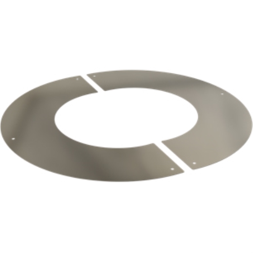 2-Piece Fixed Finishing Plate 90° Ø 125 | 75mm Wide - BriteDirect